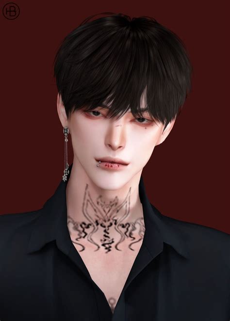 Sims4ts4 Moood Hair N77 Moood Sims Hair Sims 4 Hair Male Mens