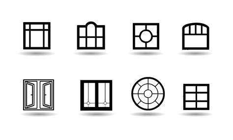 Window Icon Vector Template 7152464 Vector Art At Vecteezy