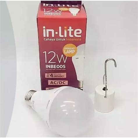 Jual Lampu Emergency In Lite Watt Shopee Indonesia