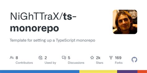 Github Nighttraxts Monorepo Template For Setting Up A Typescript