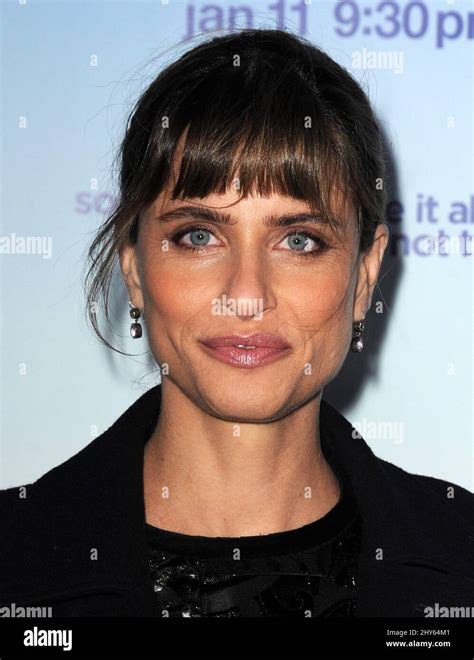 Amanda Peet Attending The Premiere Of Togetherness Stock Photo Alamy