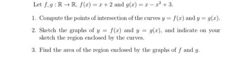 solved let f 9 r r f x x 2 and g x r 22 3 1