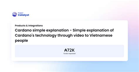 Cardano Simple Explanation Simple Explanation Of Cardanos Technology