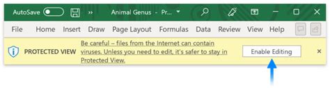 How To Fix Error Message File Couldnt Open In Protected View Excel Business Tech Planet