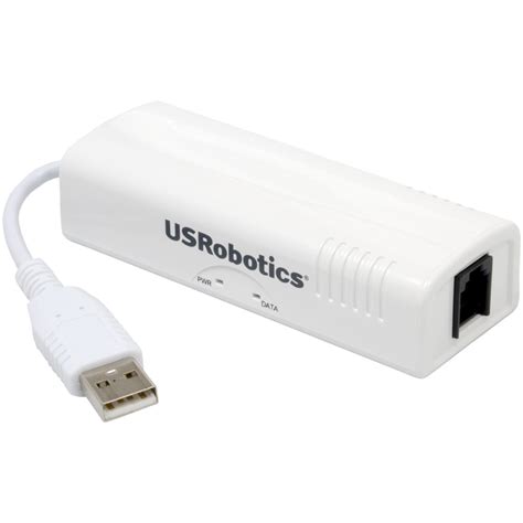 Us Robotics 56k Usb Controller Dial Up External Fax Modem