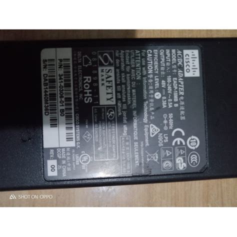 Jual Adaptor Cisco Dc 48 Volt Jakarta Pusat Khasanah Elektronik New Tokopedia