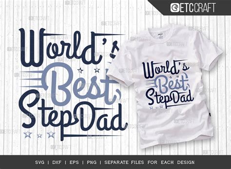 Worlds Best Stepdad Svg Cut File Graphic By Pixel Elites · Creative