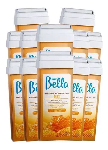 Recambio De Cera Depilatoria Depil Bella Roll On 100 G 12 Unidades