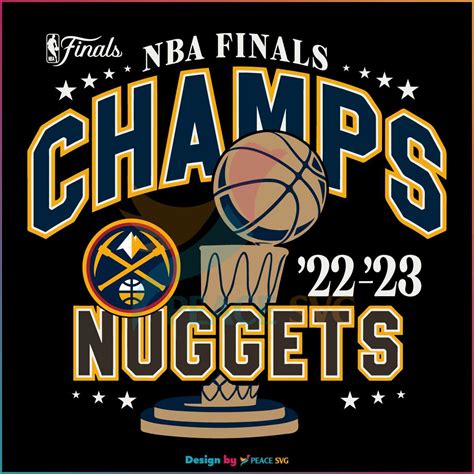 Denver Nuggets Mile High 2023 Nba Finals Champions Svg Cricut File
