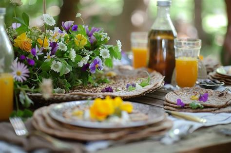 Healthy Whole Wheat Chapati And Salad Premium Ai Generated Image