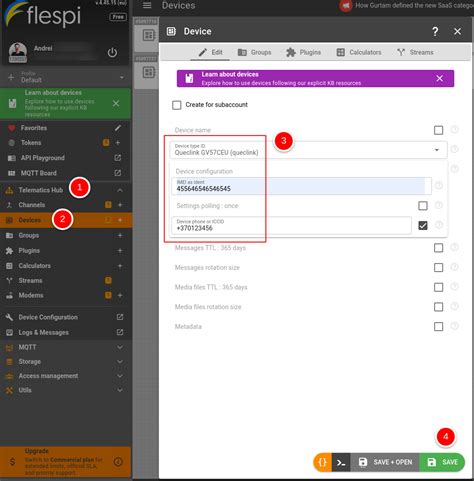 Queclink Device Data Via Api
