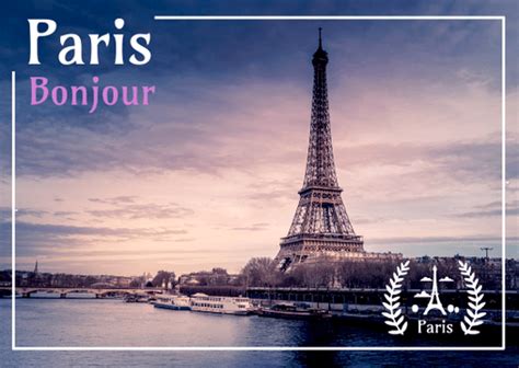 Infographic About Paris Infographic Template