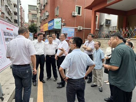 住建部领导深入调研我市城中村现代化治理工作改造住房品质