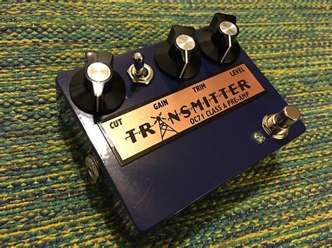 Handmade Transmitter Overdrive Fuzz Pedal Oc71 Class A Reverb