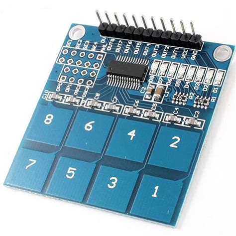 TTP226 8 Way Touch Module Capacitive Touch Switch Digital Touch Sensor
