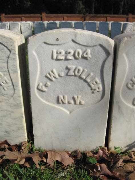 Pvt Frederick W Zoller 1844 1864 Find A Grave Memorial