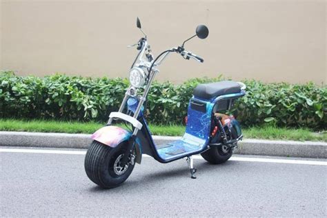 Citycoco Scooter Chopper With Eec Coc Vin And Electric Motor Serial