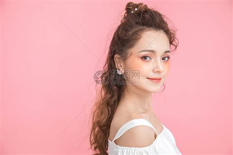 美妆少女高清图片下载 正版图片501312167 摄图网