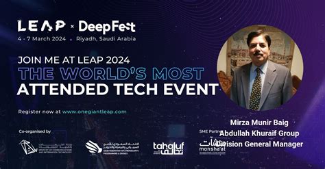 Leap And Deepfest 2024 Mirza Munir Baig