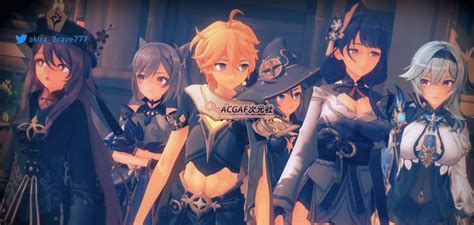 【3d同人全动态】akirabrave777：原神学園 Ntr重置版全系列合集【新作全cv87g】 阿福次元社