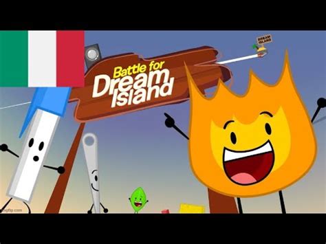 Battle For Dream Island Intro Total Drama Edition Italian Dub Youtube