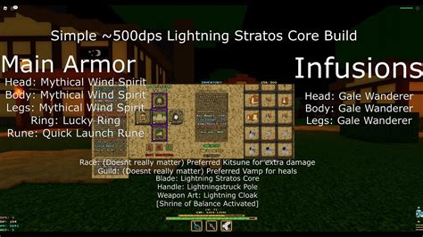 Voxlblade ~500dps Lightning Stratos Build Youtube