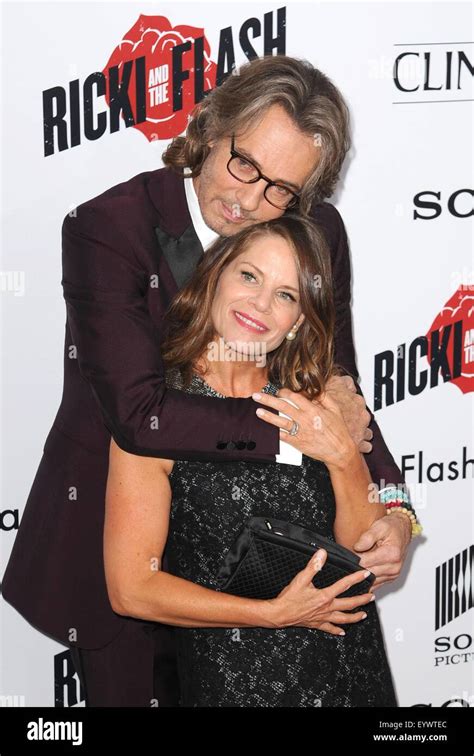 Rick Springfield Barbara Springthorpe At Arrivals For Ricki And The Flash Premiere Amc Loews