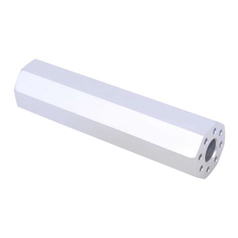 Ar 308 Cal Octagonal Fake Suppressor Anodized Clear 4 Extension