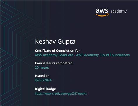 keshav gupta on linkedin aws cloudcomputing certification awscloud