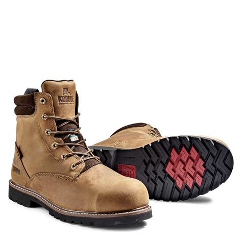 Mens Kodiak Mckinney 6 Waterproof Composite Toe Safety Work Boot