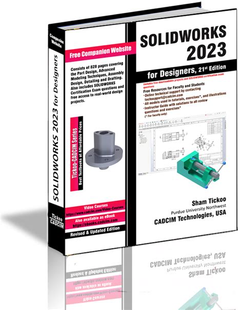 SOLIDWORKS 2023 For Designers Book By Prof Sham Tickoo And CADCIM
