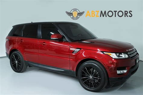 Used 2016 Land Rover Range Rover Sport 3 0L V6 Supercharged HSE For