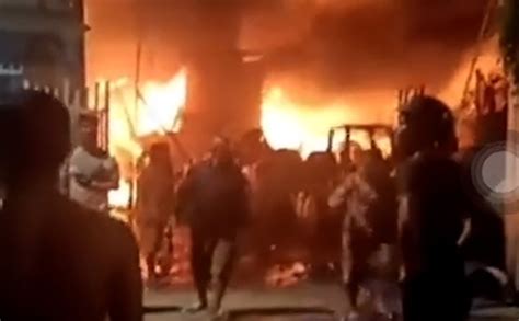 Cháy Ki ốt Chợ Thủ Đức Lực Lượng Chữa Cháy Kịp Thời Dập Tắt