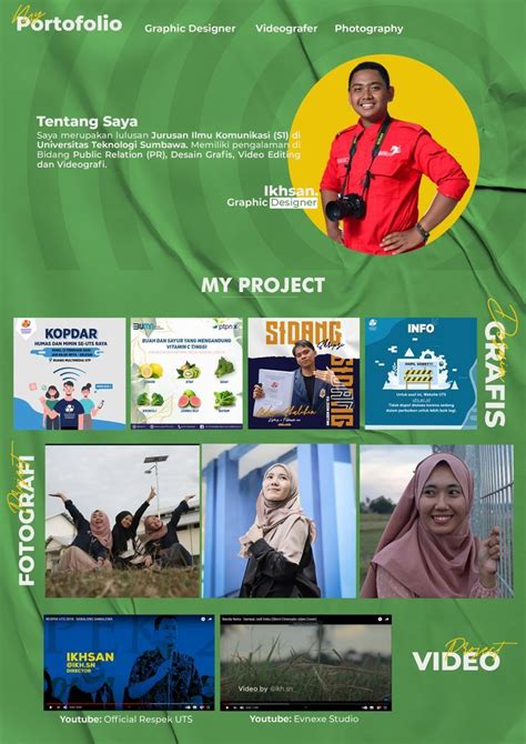 Portofolio Portofolio Desain Grafis Desain Portofolio Desain