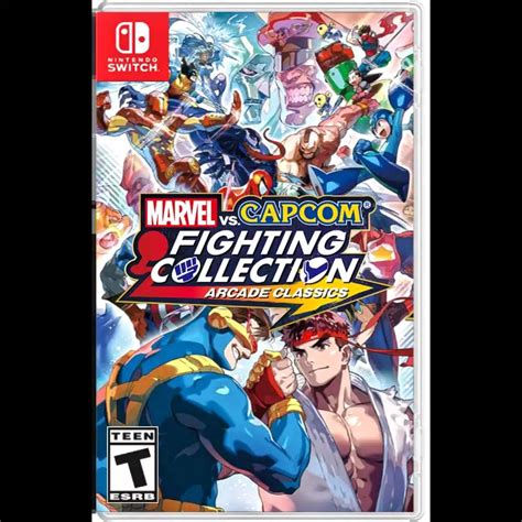Marvel Vs Capcom Fighting Collection Arcade Classics Nintendo Switch Video Game Depot
