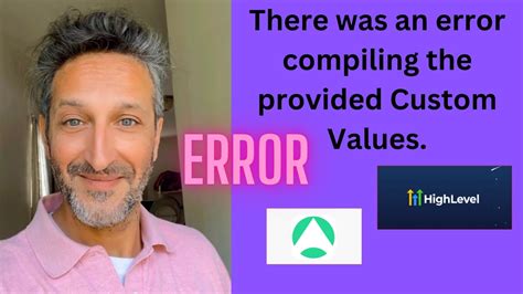 🔴there Was An Error Compiling The Provided Custom Values👇link Below👇