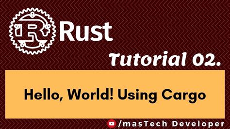 Rust Programming Language 2 Hello World Using Cargo Urduhindi