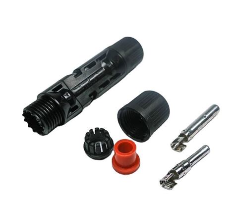 V TUV Waterproof IP Solar Connector DC PV Plug Socket For Solar PV System Mc Connector