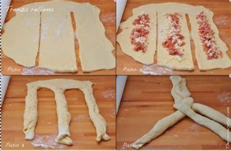 Cómo Hacer Una Trenza Rellena De Jamón Y Queso Receta Jamón Y Queso