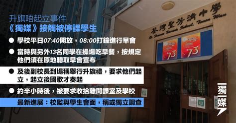荃灣聖芳濟據悉或將獨立調查 罰停課學生呼冤促校方道歉 獨媒報導 獨立媒體