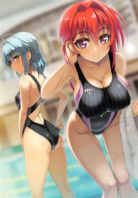 Naruse Mio And Nonaka Yuki Shinmai Maou No Testament Drawn By Ookuma