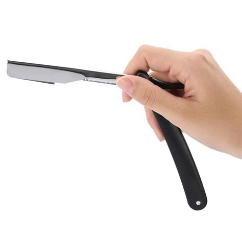 Lame de rasoir de barbier Rasoir de barbier à bord droit tondeuse à