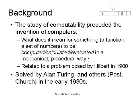 1 1 Computability Brief Introduction To Computable Functions