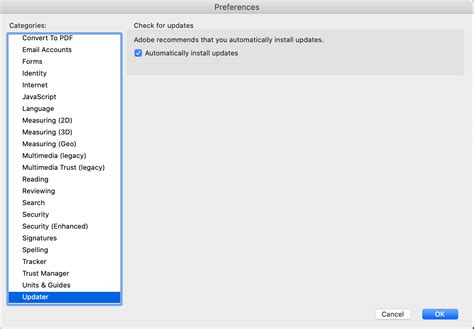 How To Disable Acrobat Pro Dc Automatic Updates On Macos Radobezii