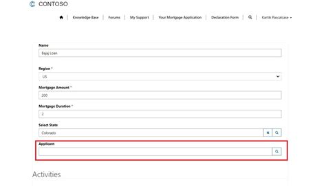 The Applicant Field Is Empty When Ill Submit The Application The