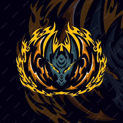 Premium Vector Dragon Masscot Logo Esport Illustration Premium Vector