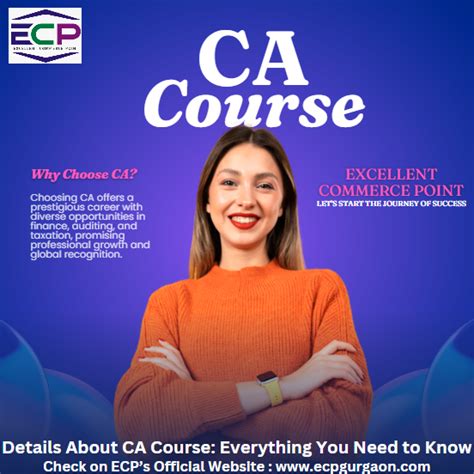 Details About Ca Course Everything You Need To Know Ecp
