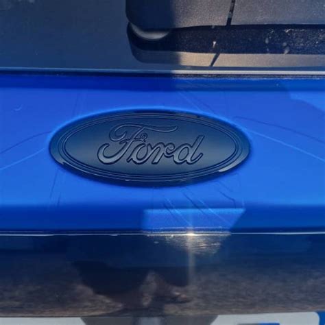 Ford Explorer 2016 2019 Blackflat Emblem Set Grille And Liftgate Ovals