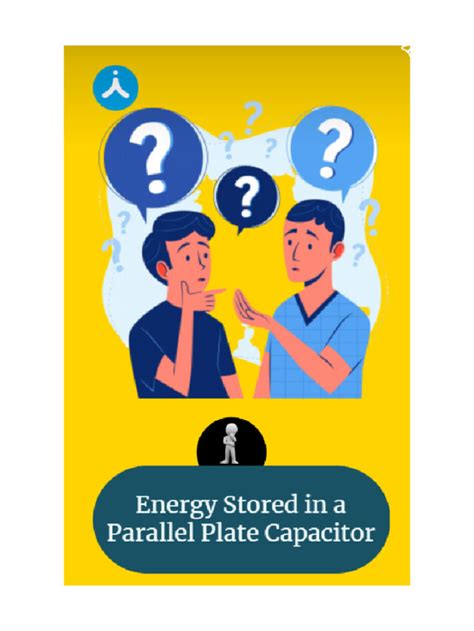 Energy Stored In A Parallel Plate Capacitor Aakash Blog