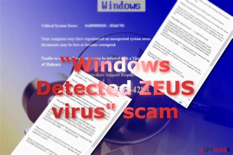 Remove Windows Detected Zeus Virus” Tech Support Scam Removal Guide